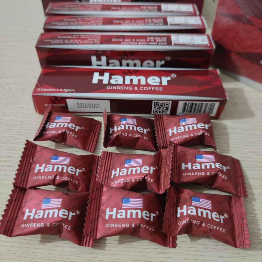 Kẹo Sâm Hamer Mỹ Chính Hãng